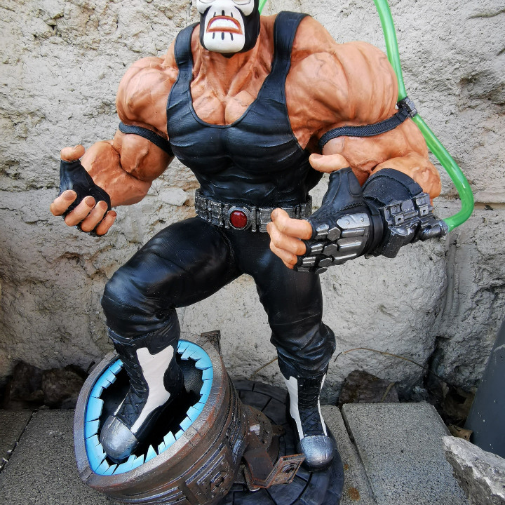 3D Print of Bane colour print by Sadash