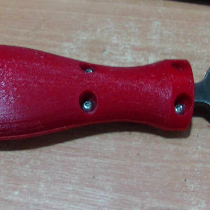 3D Printable File Handle for bigger files by Billy Tail