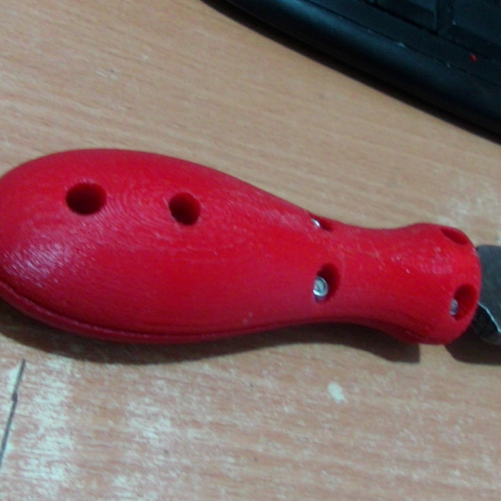 3D Printable File Handle for bigger files by Billy Tail