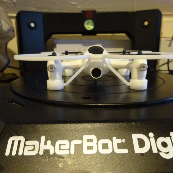 3D Printable Hubsan FPV X4 Plus Drone Prop Guard by Anthony Lofthouse