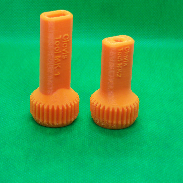 3D Printable Clevis Tool Set for 2/56 (2mm) Threaded Clevis by Dan Ouellet