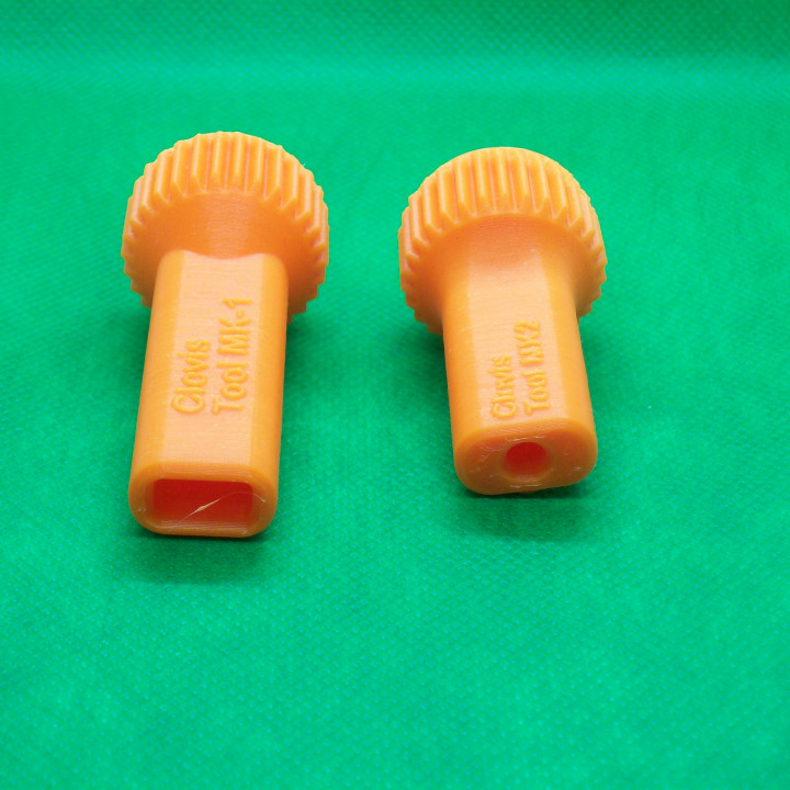 3D Printable Clevis Tool Set for 2/56 (2mm) Threaded Clevis by Dan Ouellet