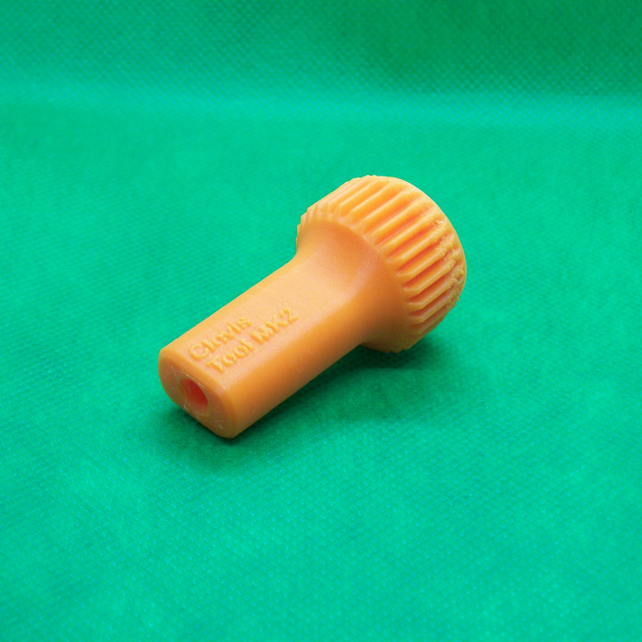 3D Printable Clevis Tool Set for 2/56 (2mm) Threaded Clevis by Dan Ouellet