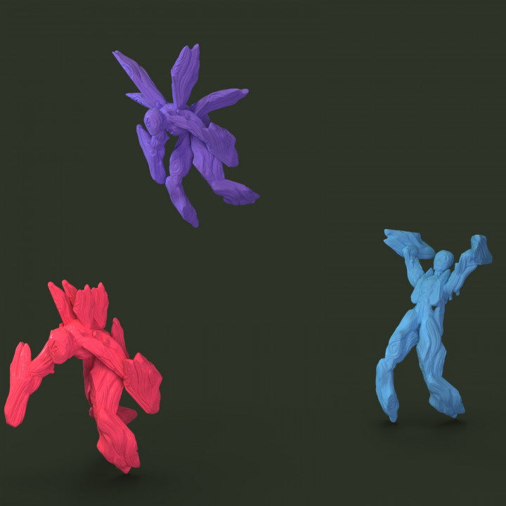 3D Printable Tree Spirits by Orc King Studio
