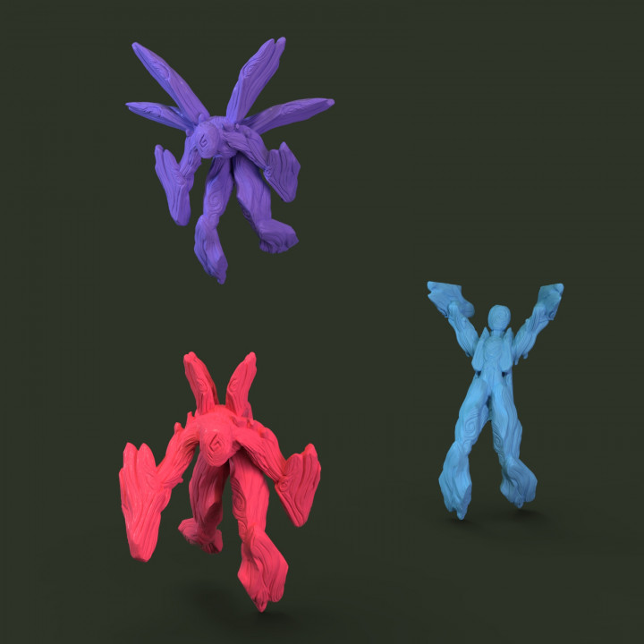 3D Printable Tree Spirits by Orc King Studio