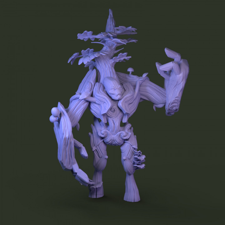 3D Printable Tree Knights by Orc King Studio