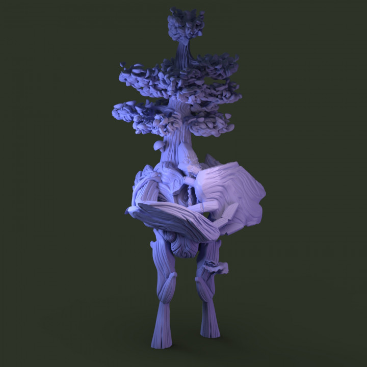 3D Printable Tree Knights by Orc King Studio