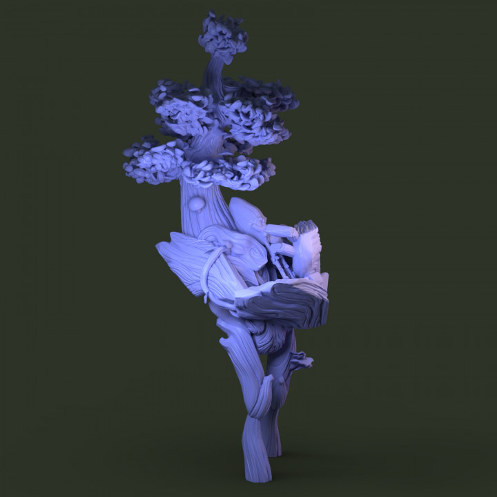 3D Printable Tree Knights by Orc King Studio