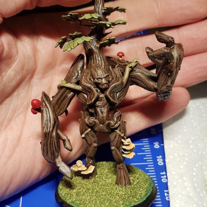 3D Printable Tree Knights by Orc King Studio