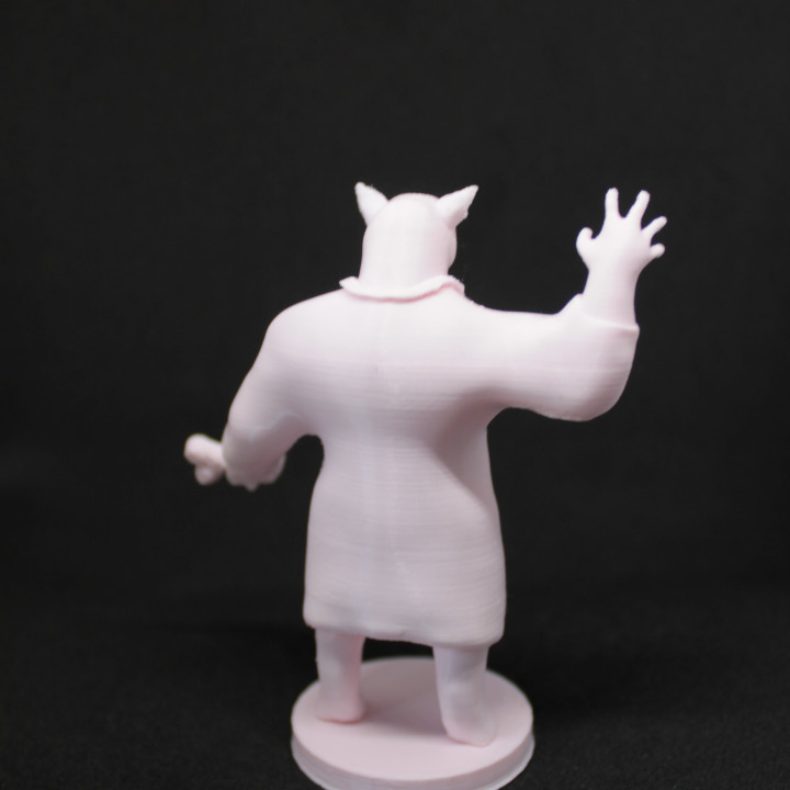 3D Printable Cleric Dog - Boardgames Animal Collection by Filippo Bigozzi