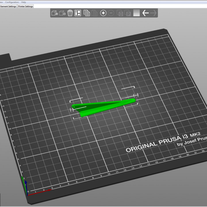 3D Printable Control Horns – 75mm (~3 inches) by Dan Ouellet