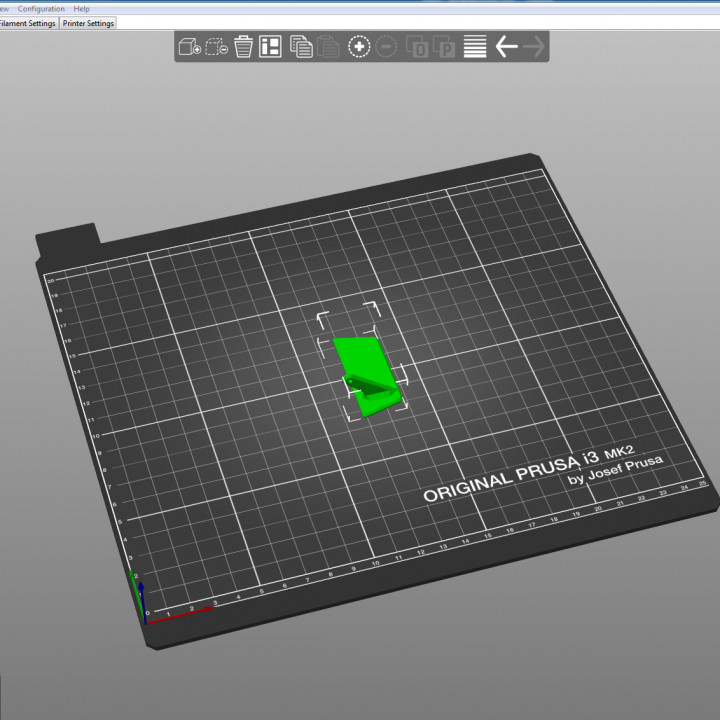 3D Printable Control Horn – Elevator by Dan Ouellet