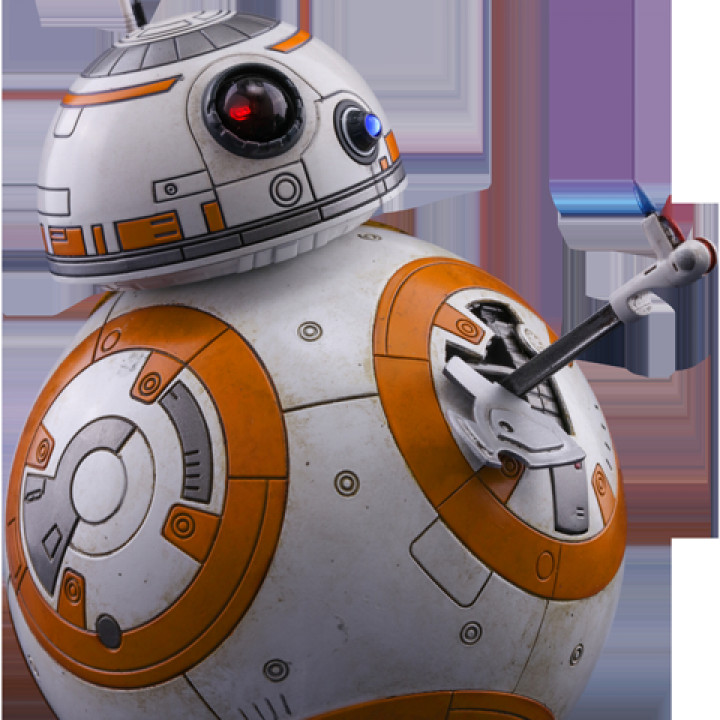 3D Printable BB-8 by Dylan Matthews