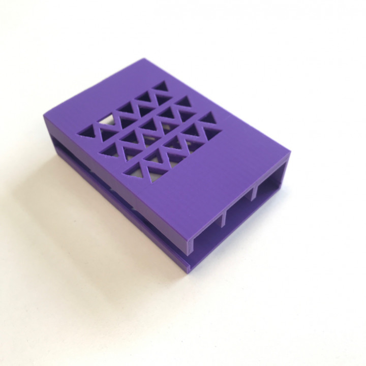 3D Printable Raspberry Pi 4 case by Tadeas Hollan
