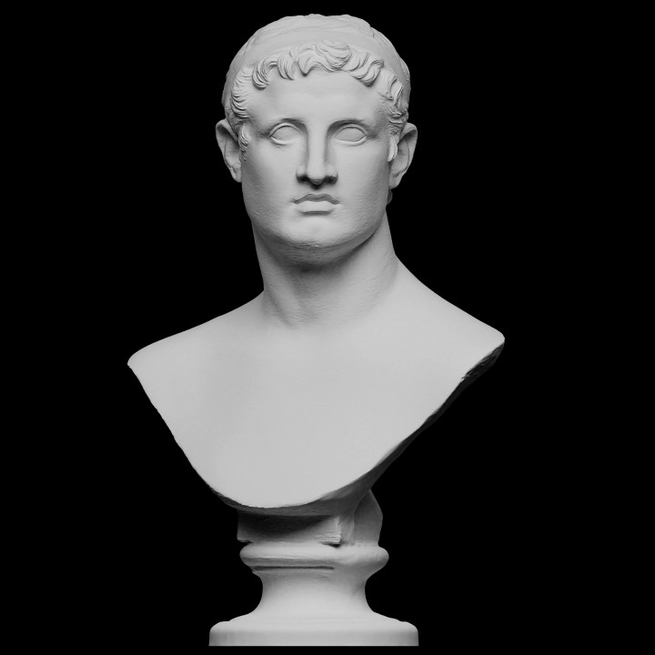 3D Printable Ptolemy II Philadelphus by SMK - Statens Museum for Kunst