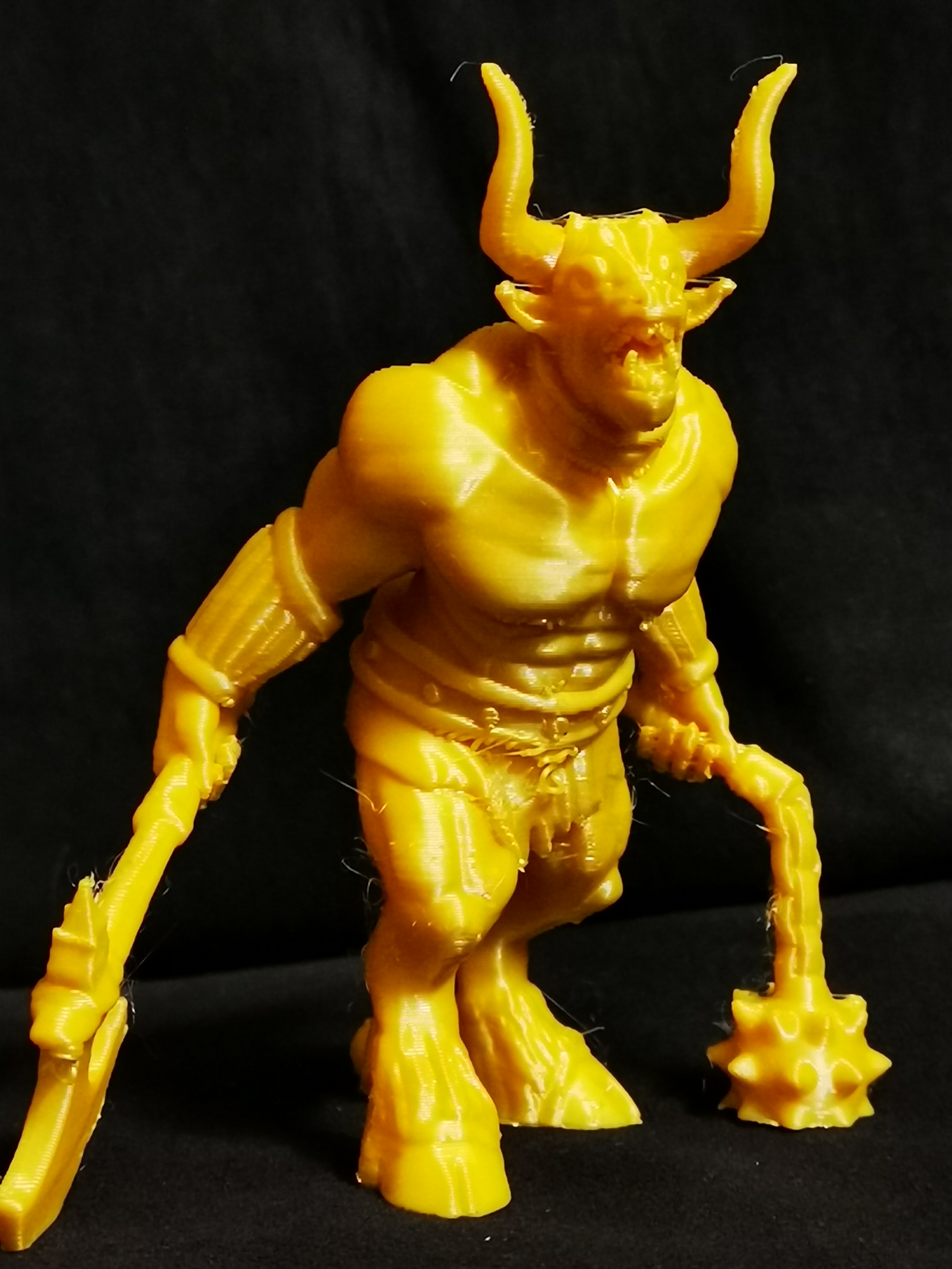 3D Printable Minotaur Miniature by Fotis Mint Studios