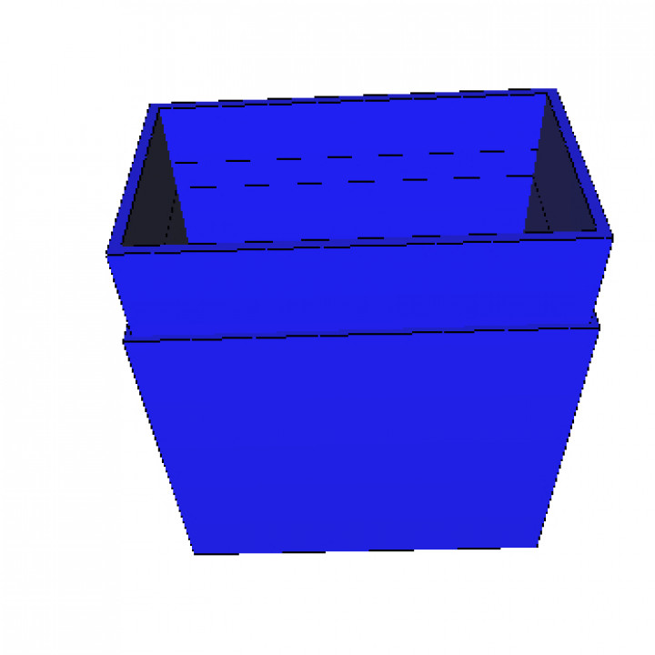 3D Printable Top Loader Deck Box by Cameron Sible