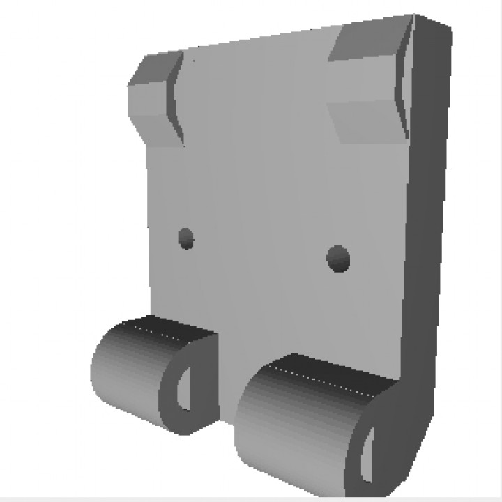 3D Printable Hanger for Strings/Ropes by Nathan O'Hare