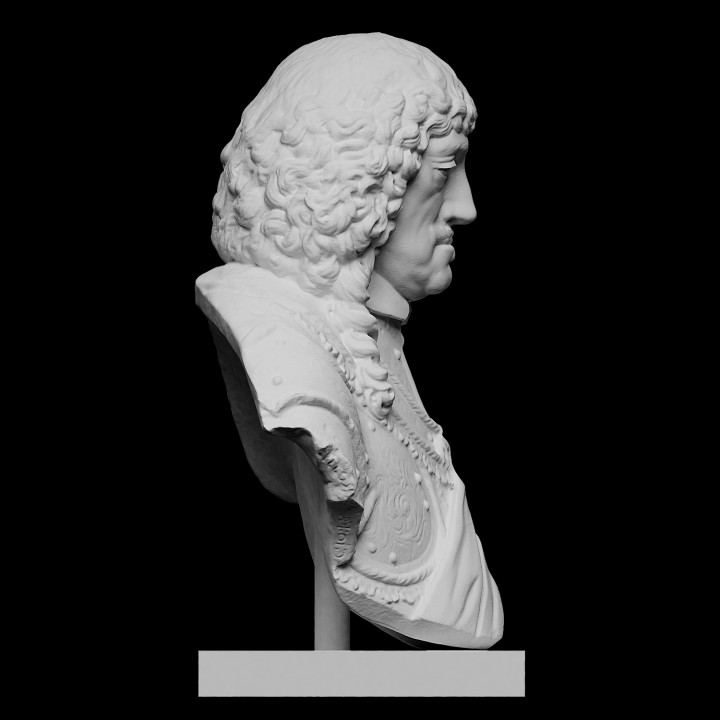 3D Printable Johan II Kasimir by Nationalmuseum
