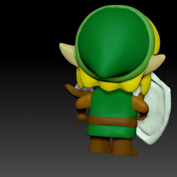 3D Printable Link's Awakening by Revue