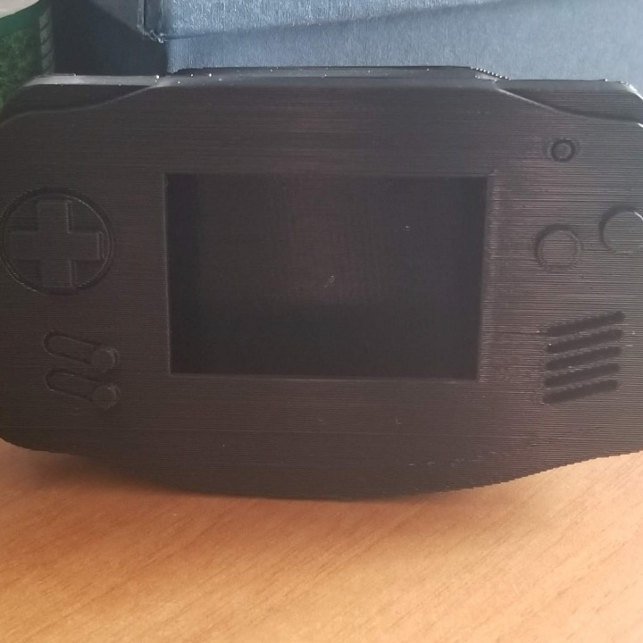 3D Printable Gameboy Advance Case by Ellen Chan