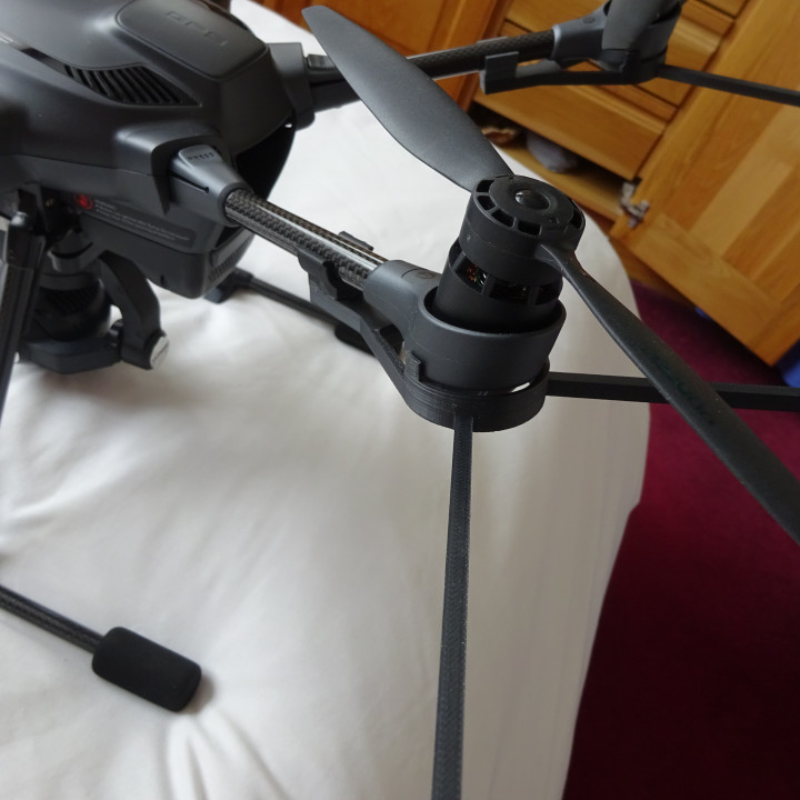 3D Printable Yuneec Typhoon H Pro Prop Guards by Anthony Lofthouse