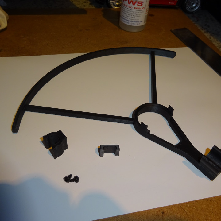 3D Printable Yuneec Typhoon H Pro Prop Guards by Anthony Lofthouse