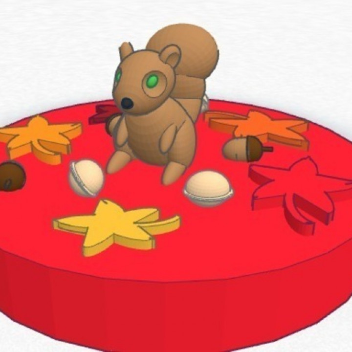 3D Printable Canadian Animal Chess set by Morena Protti