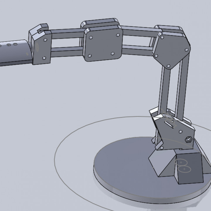 3D Printable Desktop Lamp by Ümit YILDIRIM
