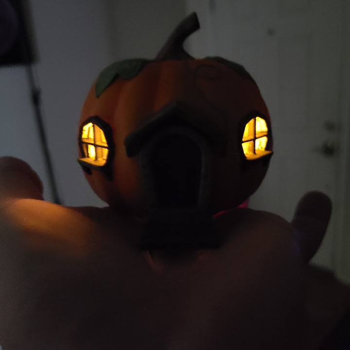 3D Print of Pumpkin Hut by ericcurtis