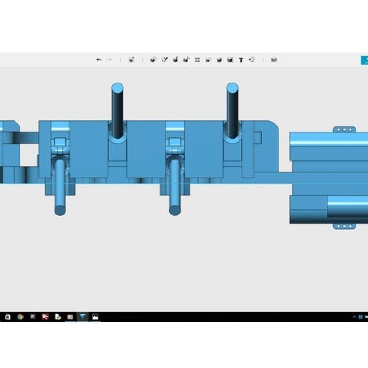 3D Printable 8 legged spider robot by Brian Brocken