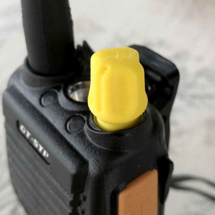 3D Printable Baofeng GT5-TP volume knob by Paolo Buongarzone