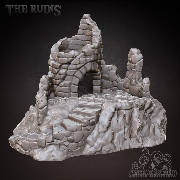 3D Printable Ruins by Leavon Archer