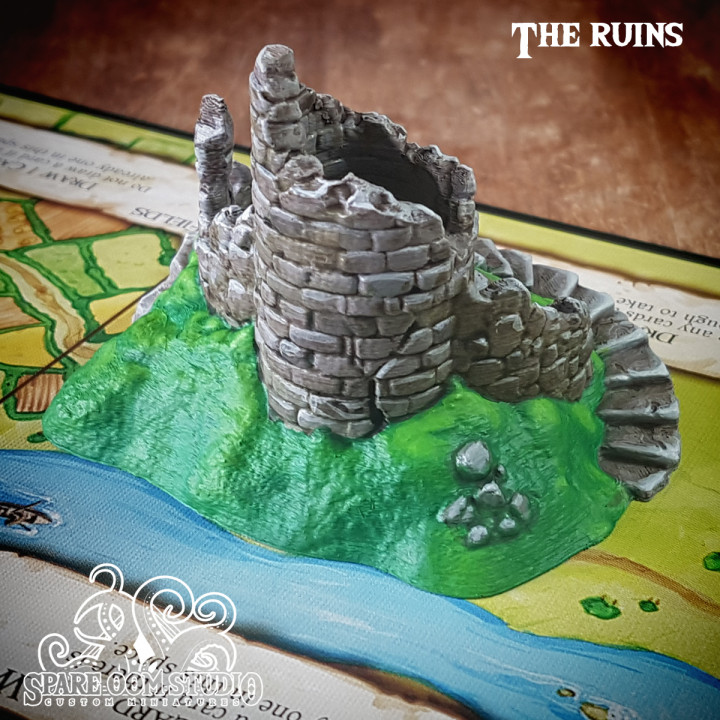 3D Printable Ruins by Leavon Archer