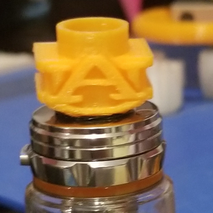 3D Printable Auburn 810 drip tip by Seth Emory