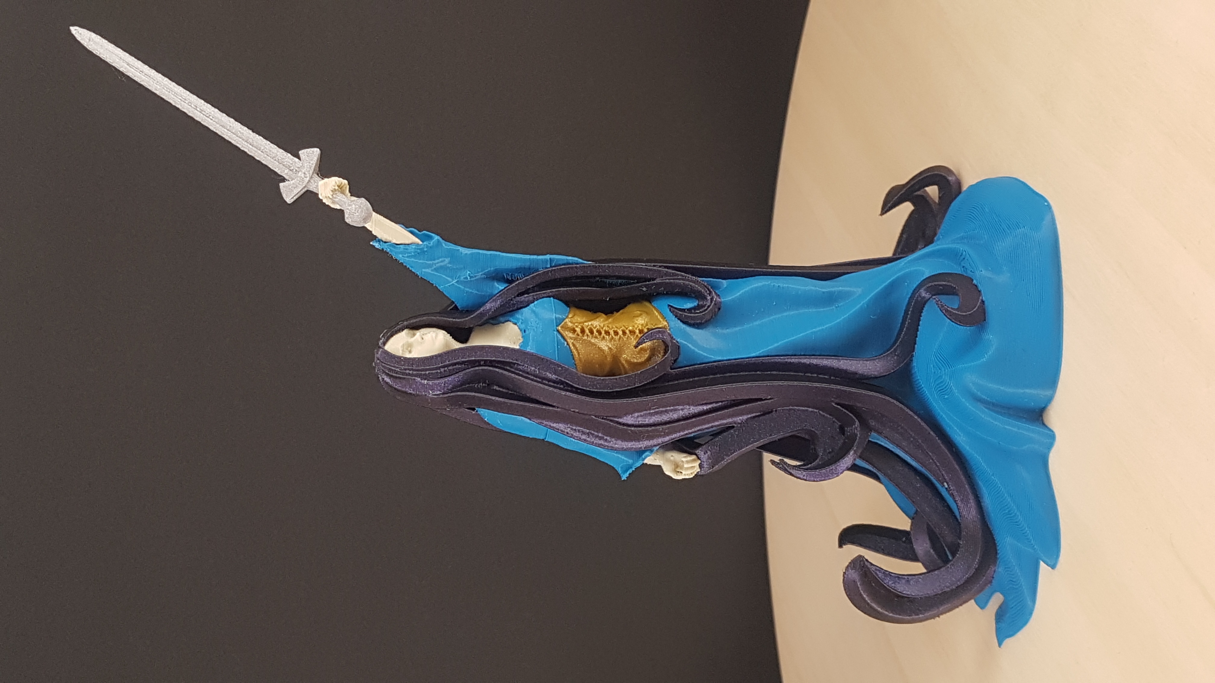 3D Printable Lady Niniane by Jukka Seppänen