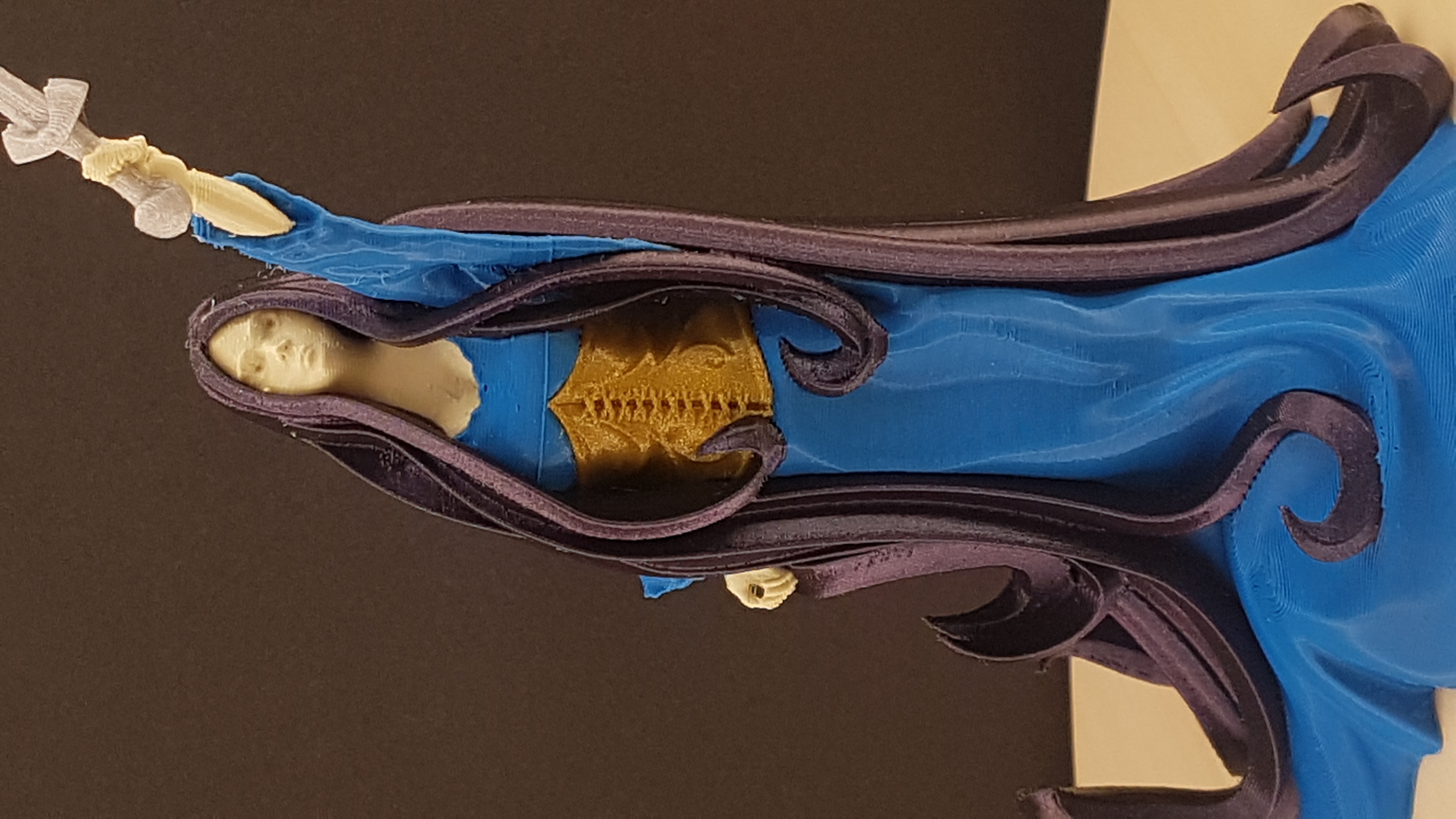 3D Printable Lady Niniane by Jukka Seppänen