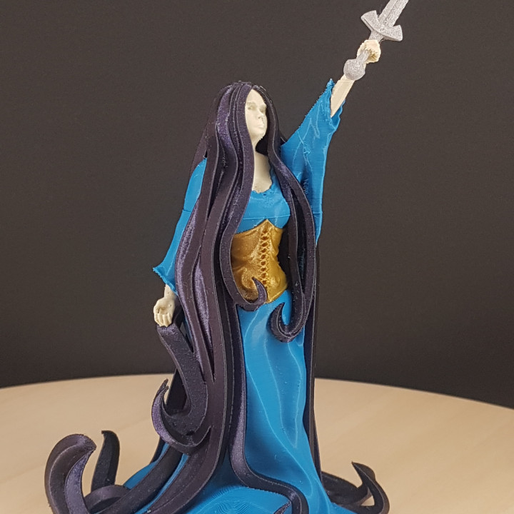 3D Print of Lady Niniane by Nuffe 79