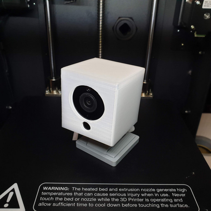3D Printable WYZE Camera case by Christian Conrad