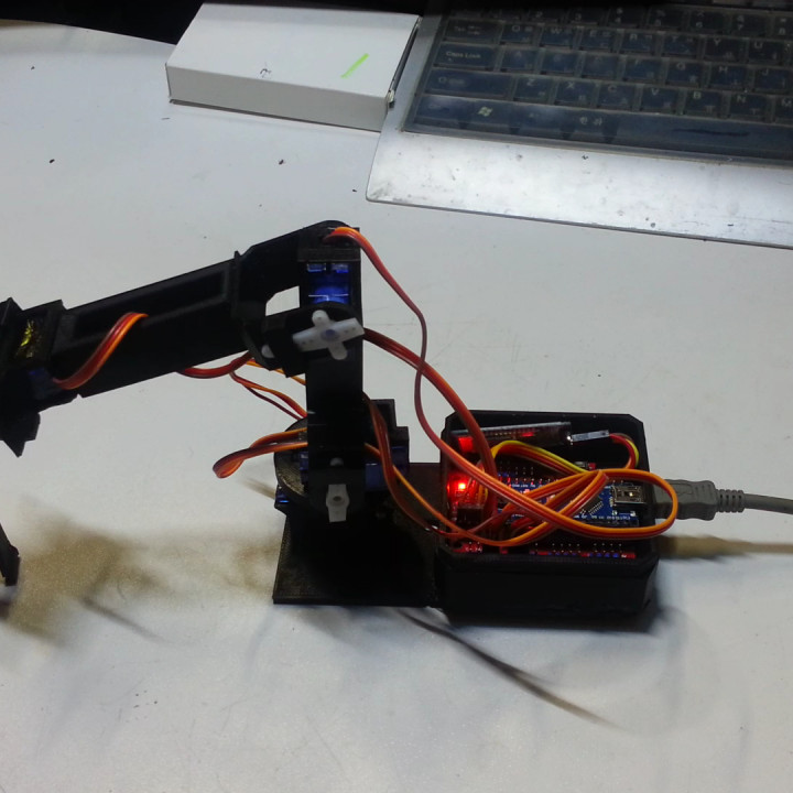 3D Printable Smartphone control,Create a robot arm to repeat motion by ...