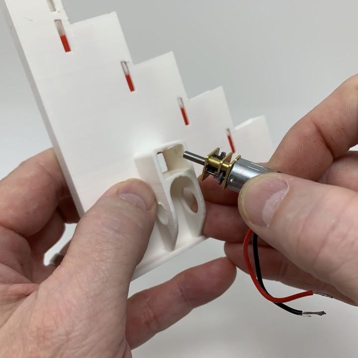 3D Printable Marblevator, Magnetic Tracks by Greg Zumwalt