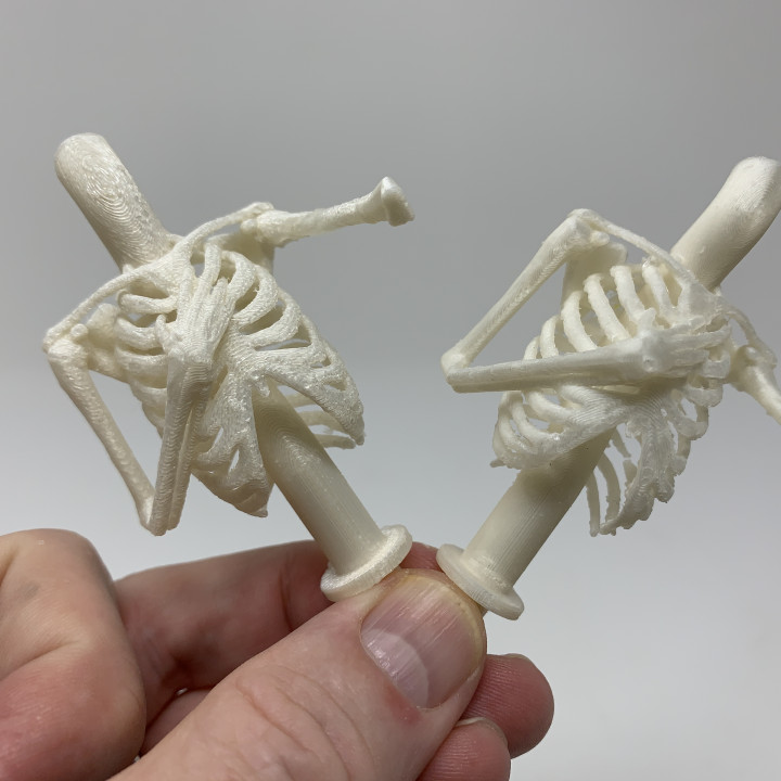 3D Printable RIP Skeleton by Greg Zumwalt