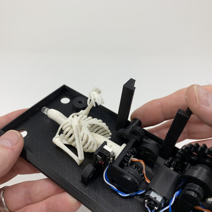 3D Printable RIP Skeleton by Greg Zumwalt