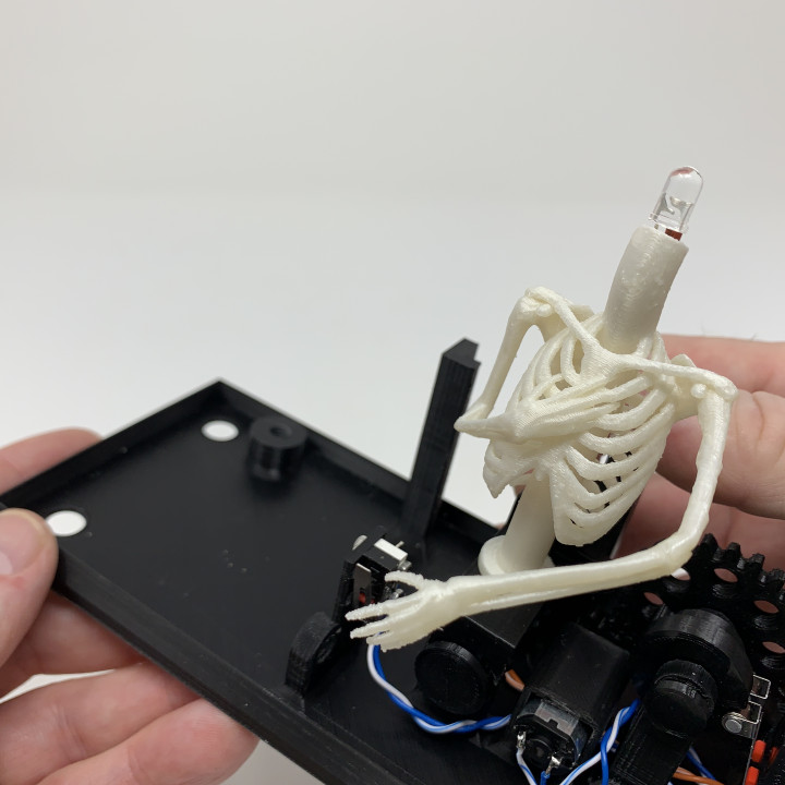 3D Printable RIP Skeleton by Greg Zumwalt