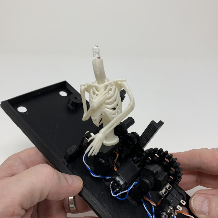 3D Printable RIP Skeleton by Greg Zumwalt