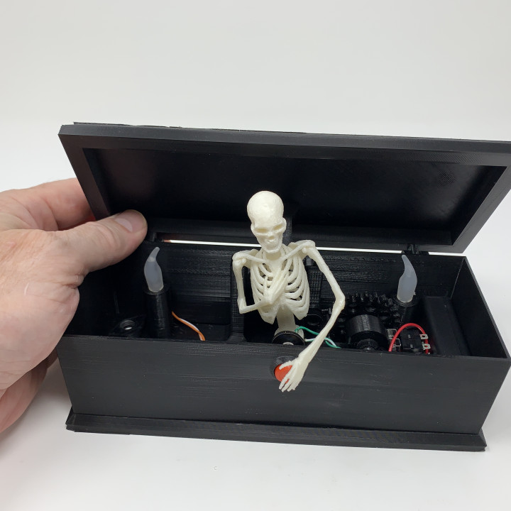 3D Printable RIP Skeleton by Greg Zumwalt