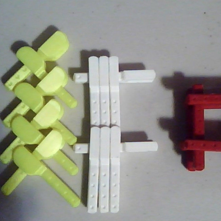 3D Printable Snap Bricks by M.R.