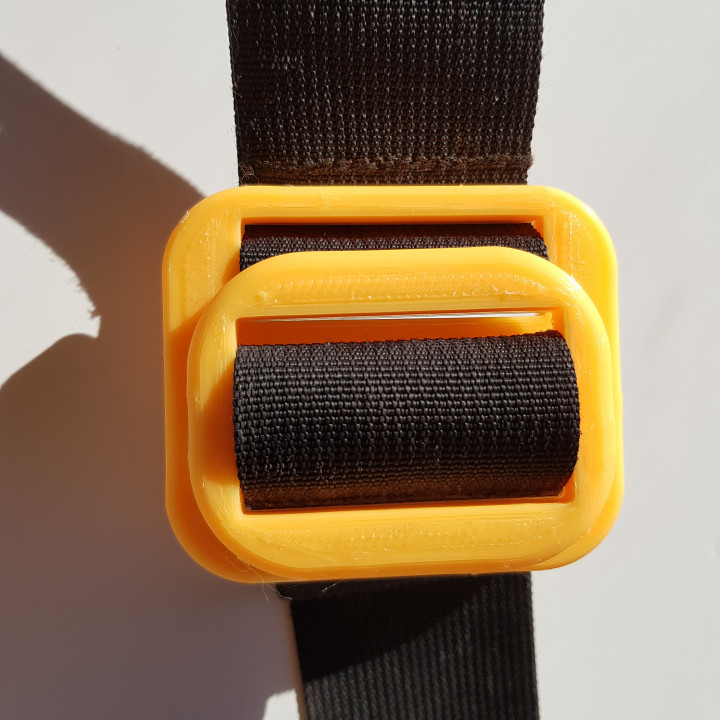 3D Printable backback buckle replacement by Dragon