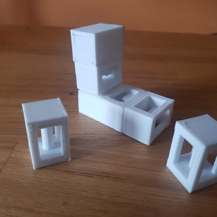 3D Printable LockBlocks by Vincenzo Foti