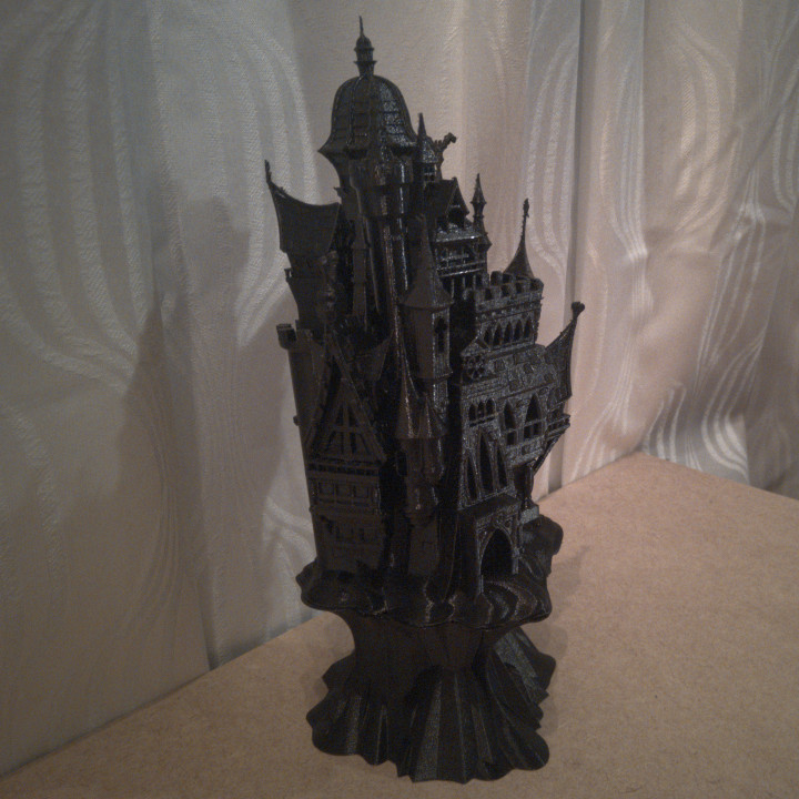 3D Print of Vampire Castle by multiverso3d